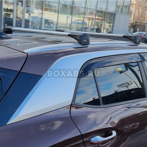 Багажник на крышу для Hyundai Creta II (2021-) с интегрированными ...